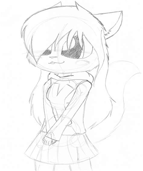 Katelyn Aphmau Fan Art The Fire Fist Sketch Coloring Page