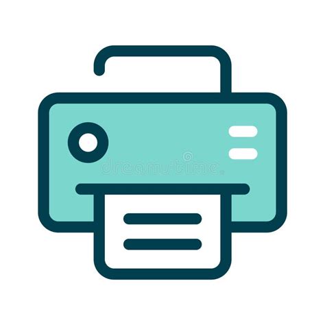 A Printer Symbolizing Printing Documents Or Files Stock Vector A Printer Symbolizing Printing Documents Or Files Stock Vector