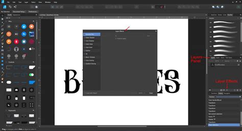 Use Text Layer Effects In Affinity Designer Design Bundles
