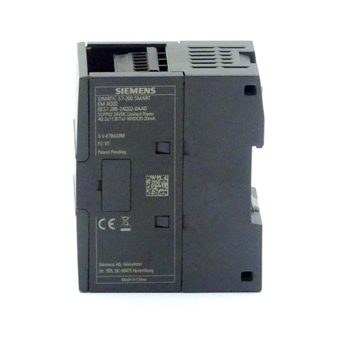 Maschinenteil24 Siemens Simatic S7 200 Smart Em Aq02 Buy Online