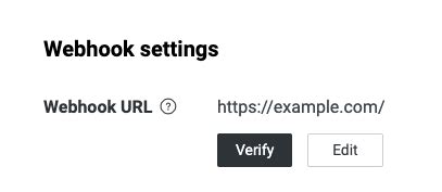 Verify Webhook LINE Developers