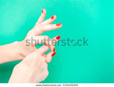 Sex Hand Sign Womens Hands Making Stock Photo Shutterstock