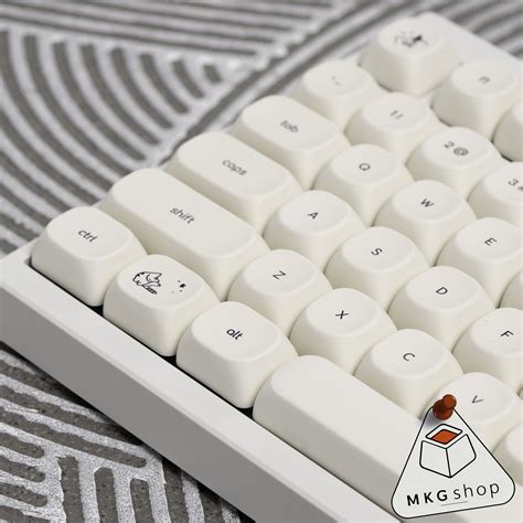 Keycap Mèo Mini Moa Profile Pbt Dày In Dyesub Mkgshop