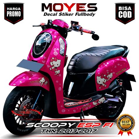 Jual Terbaru Decal Scoopy Decal Scoopy Full Body Full Blok Hello Kitty