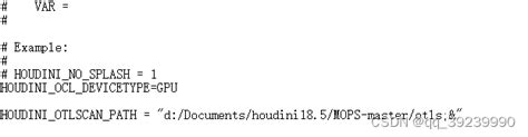 Houdini Opencl 错误houdini解算报错opencl Csdn博客