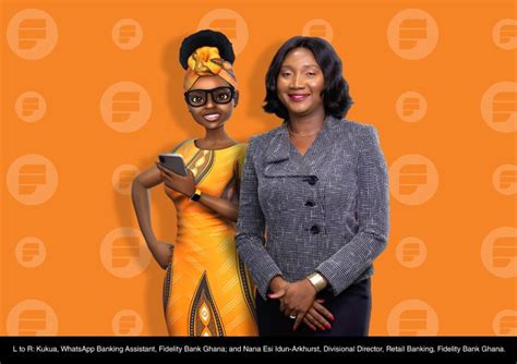 Fidelity Bank Unveils Kukua Its Whatsapp Banking Assistant Happy Ghana