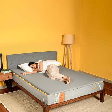 Sleepycat Luxe Memory Foam Soft Mattress Topper Motion Isolation Inch Thickness