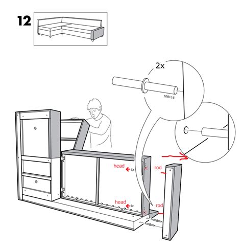 Self Assembly Furniture How Do I Remove These Ikea Screws Studs Inside Holes Home