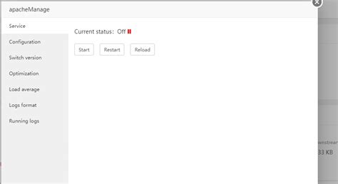 How To Fix Apache2 Error Offline AaPanel Free Hosting Control Panel One Click LAMP LEMP