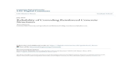 Pdf Reliability Of Corroding Reinforced Concrete Structures Dokumen Tips