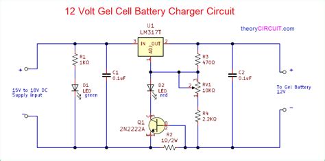 Schematic Charger Battery Charger Schematic Volt Homemade Wi