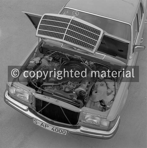 MB Motorraum Baureihe 116
