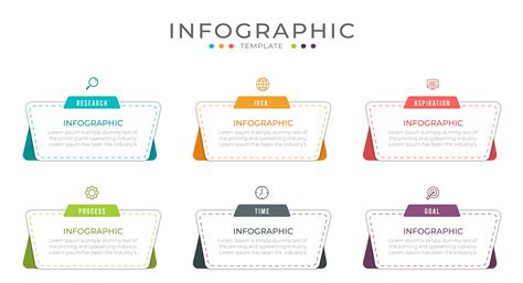 Business Infographic Workflow Template 1107955 Vector Art At Vecteezy