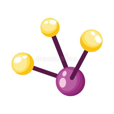 Science Icon Molecule Chemistry Stock Vector Illustration Of