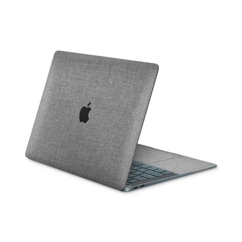 MacBook Air Denim Light Gray Skin WrapitSkin The Ultimate Protection