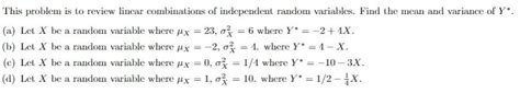 Solved This Problem Is To Review Linear Combinations Of Chegg