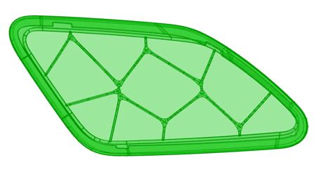 Add Frame To Multiple Voronoi Structure Grasshopper Mcneel Forum