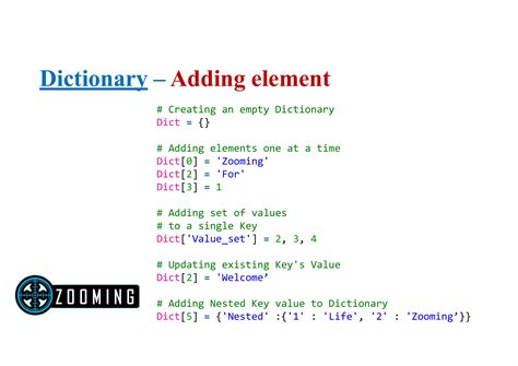 Python Variable Types List Tuple Dictionary Ppt