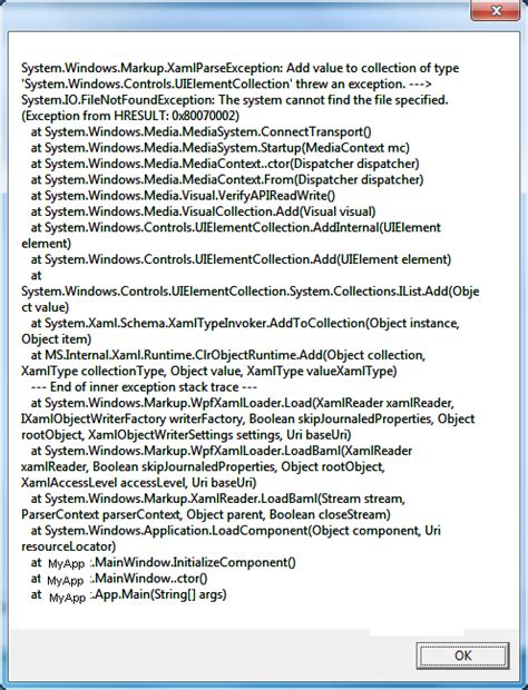 Net Wpf Application Cannot Start When User Is Standard User On Win7