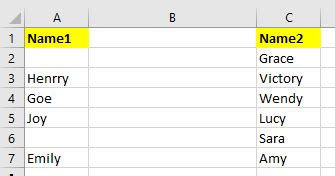 How To Compare Two Columns And Delete Matches In Excel