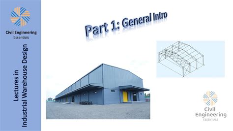 Design Of Industrial Warehouses Part 1 General Intro Youtube
