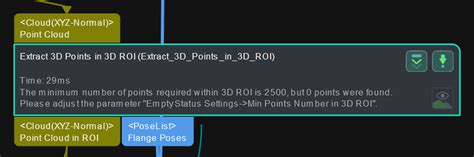 extract 3d points in 3d roi