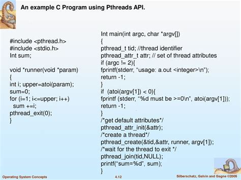 chapter 4 threads overview multithreading models thread libraries
