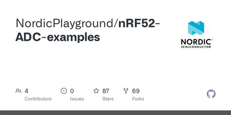 GitHub NordicPlayground NRF ADC Examples