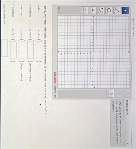 Solved F X X Graph Layers Affer You Add An Object To Chegg