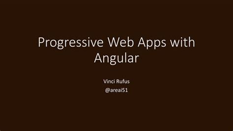 Angular Pwa Pptx