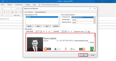 How To Import HTML Email Signature In Outlook Email Template Design
