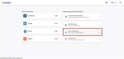 Hvordan Logge Inn I Cobuilder Supply Cobuilder Support