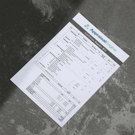 Collision Repair Estimate Explained Appraisal Engine Inc