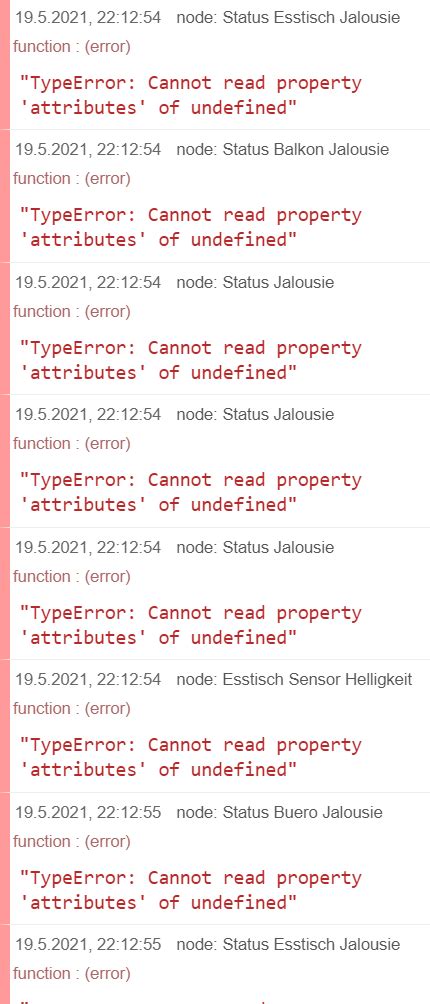 Node Red Error Bombing Node Red Home Assistant Community