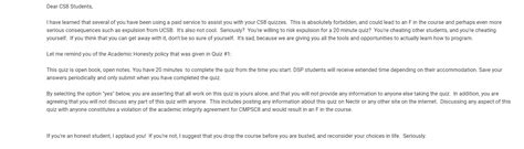People Really Out Here Cheating In Intro Python R UCSantaBarbara
