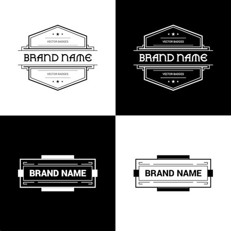 5 페이지 로고타입 표지판 이미지 Freepik에서 무료 다운로드