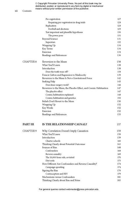 Thinking Clearly With Data Princeton University Press