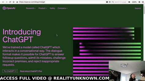 Chatgpt Openai Secrecy And Elon Musk Connection One News Page Video