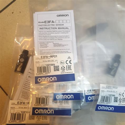 Jual Photoelectric Sensor Omron E3fa Rp21 Terlariss Shopee Indonesia