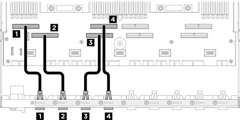 Pcie Switch Board Cable Routing Thinksystem Sr685a V3 Lenovo Docs