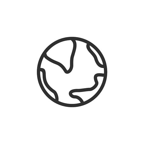 Premium Vector Space Lineart Element Vector Design