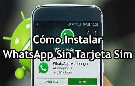 paano mag install ng whatsapp nang walang sim card mundobytes