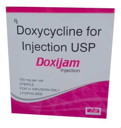 100mg Doxijam Doxycyline Usp Injection At Best Price In Mumbai Id