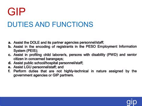 Dole Employment Programs Pptx