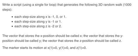 Solved Use The Provided Script That Generates A 2d Random