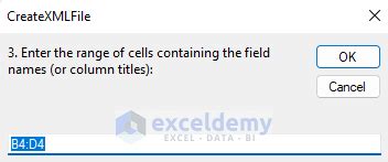 How to Generate XML File from Excel Using Macro (3 Methods)