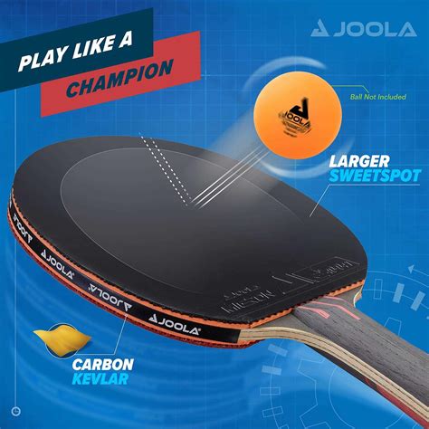 Joola Infinity Overdrive Professional Performance Ping Pong Paddle With Carbon Kevlar Technology