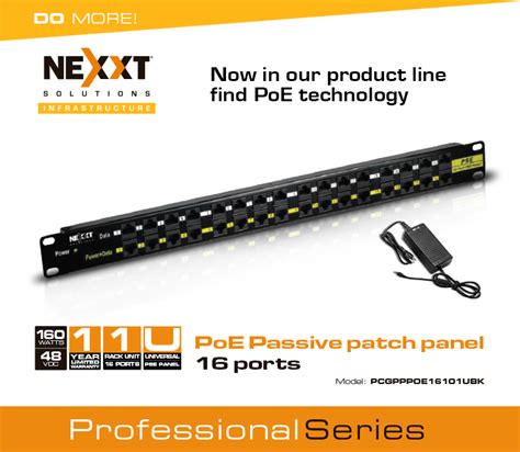 NEXXT INFRASTRUCTURE Patch Panel PoE