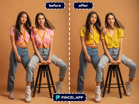 Change The Color Of Clothes On Photo With AI