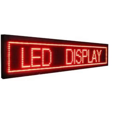 Scrolling LED Display At Best Price In Ahmedabad By Led Lighting World ID